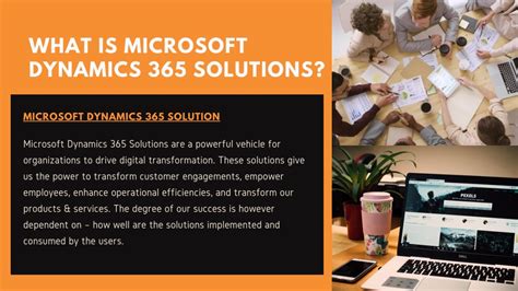 Ppt Business Transformation Microsoft Dynamics 365 Solutions