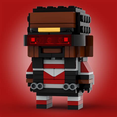 Lego Moc Falcon Brickheadz By Stormythos Rebrickable Build With Lego