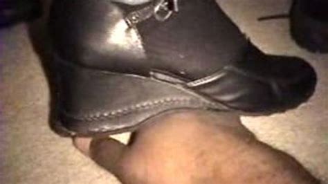WEDGE HEEL TRAMPLE Part 2 Cock Crushing Home Videos Video