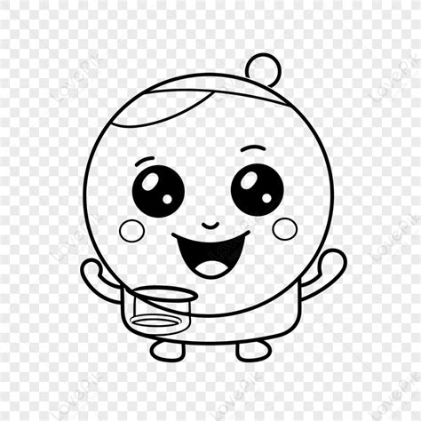 컵 색칠 페이지 개요 스케치 드로잉과 만화 아기 소년 벡터강철 개요선 그리기 Png 일러스트 무료 다운로드 Lovepik