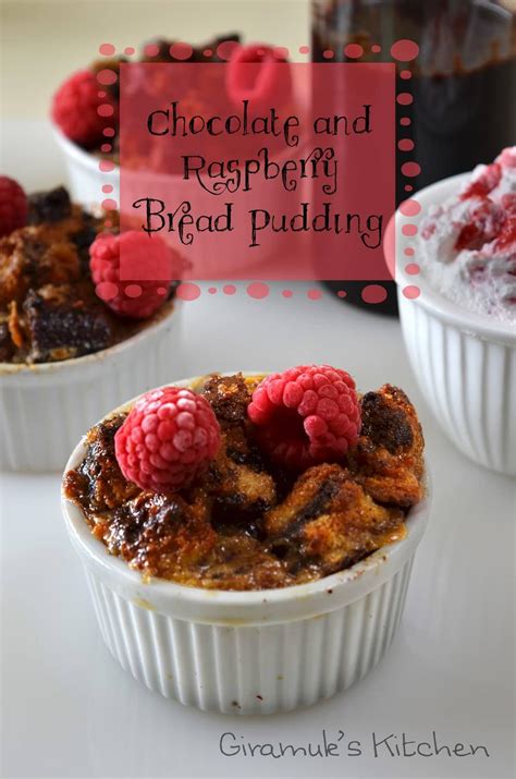 Chocolate Raspberry Bread Pudding The Flavor Bender
