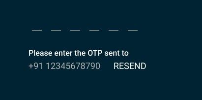 How To Create A Otp Layout In Android Compose Stack Overflow