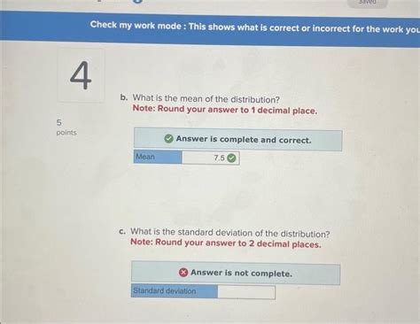 Solved 4 5 Points Using The Following Discrete Probability Chegg