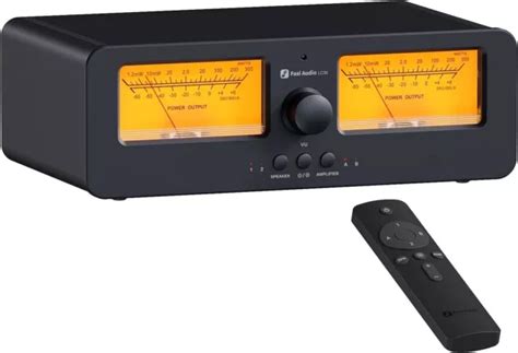 Fosi Audio Lc30 Vu Meter Amplifier Speaker Selector Switch Box Audio Visualizer £129 99