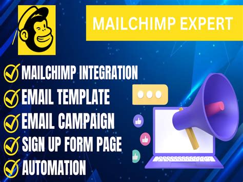 Mailchimp Integration Template Design Automation Newsletter Landing