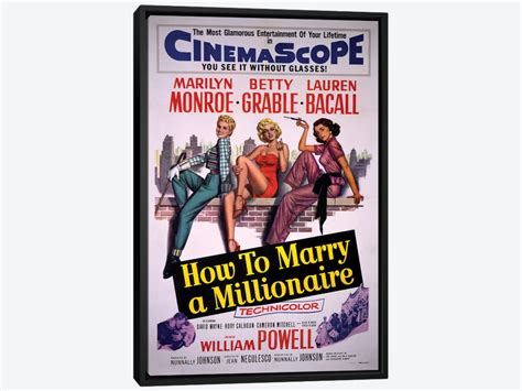 How To Marry A Millionaire Poster
