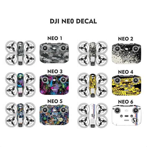 Jual Dji Neo Sticker Decal Set Shopee Indonesia