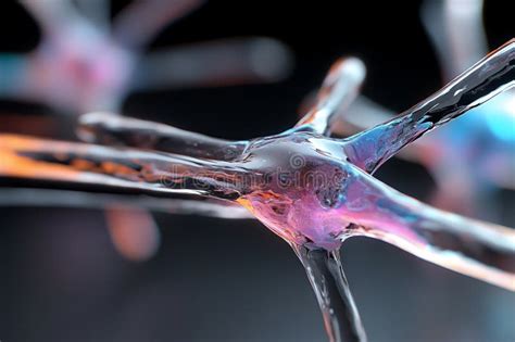 Vibrant Neuron Cell Microscopic Structure Detailed View Stock Photos - Free & Royalty-Free Stock ...