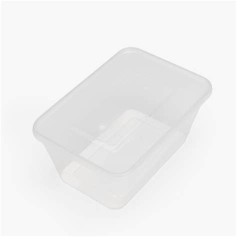 National Plastic Factory Coltd Rectangular Container 1000 Ml Lt