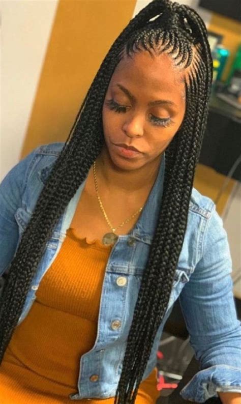 Braided Ponytail Black Hair