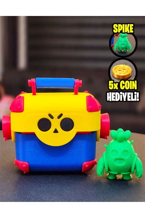 Suelo Butik Brawl Stars Megabox Coin Biriktir Mega Kutu Spike Ve X Coin Hediyeli Fiyat