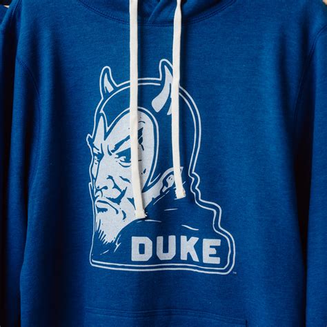 Duke Vintage Blue Devil Logo Hoodie Homefield