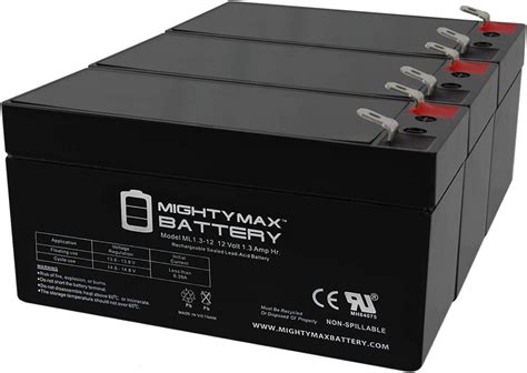 Mighty Max Battery 12v 1 3ah Battery Replaces Casil Ca1223 Dsc Alexor System 3