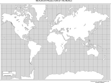 World Map Mercator Projection Printable Printable Maps