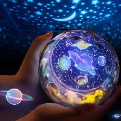 Rotating Galaxy Globe Projector — 360 Galaxy Projector