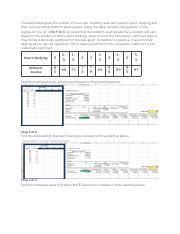 Notes 2 Docx The Table Below Gives The Number Of Hours Ten Randomly