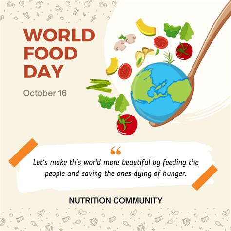 في اليوم العالمي للغذاء، نتذكر أهمية Nutrition Community
