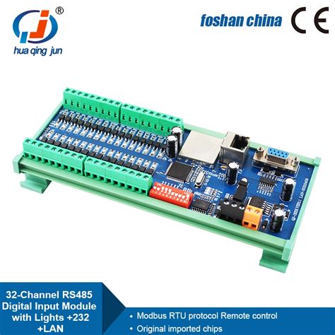 Huaqingjun Channel Rs Lan Digital Input Module Data