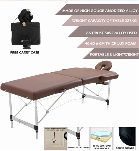 Aluminium Portable Massage Tables For Personal At ₹ 11200 In Mumbai
