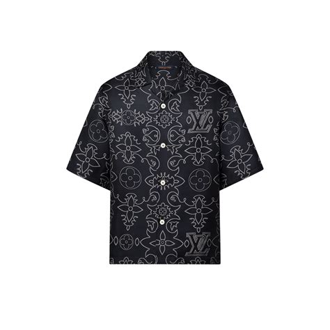 กางเกงขาสั้นผ้าไหมพิมพ์ลาย เสื้อผ้า หลุยส์ วิตตอง เว็บไซต์อย่างเป็นทางการประเทศไทย Louis