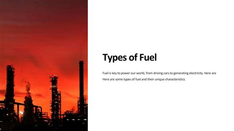 SOLUTION Types Of Fuel Studypool