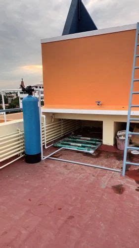 Automatic 1000 Lph Individual House Water Softener Systems For