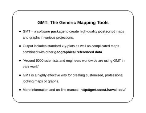 Pdf Gmt The Generic Mapping Tools Dokumentips