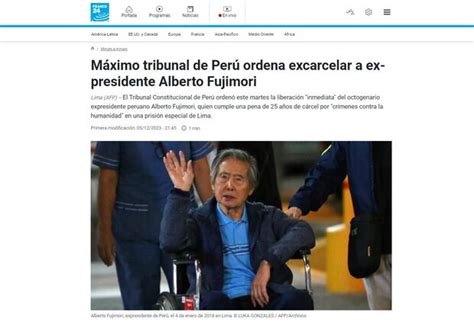 Así Informaron Medios Internacionales Sobre La Orden De Liberación De