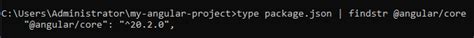 How To Check Angular Version In Windows Cmd