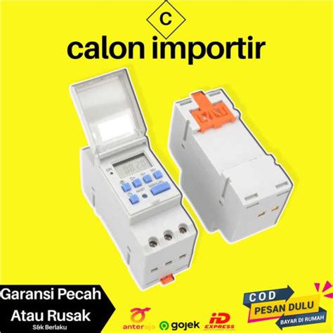 Power Timer Programmable Time Switch Relay 16a 220v 2000w Relay Elektrik Lcd Timer Otomatis