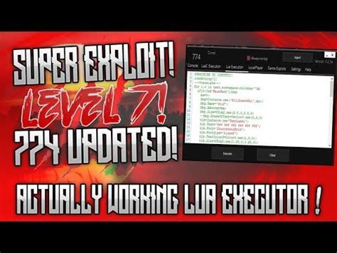 OMFG SUPER ROBLOX HACK EXPLOIT SUPER LVL EXPLOIT W LUA AND INSANE GOD CMDS