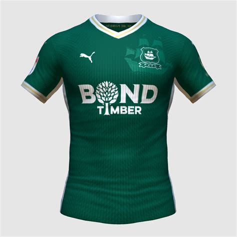 Plymouth Argyle Home Kit Concept Kit FIFA 23 Kit Creator Showcase