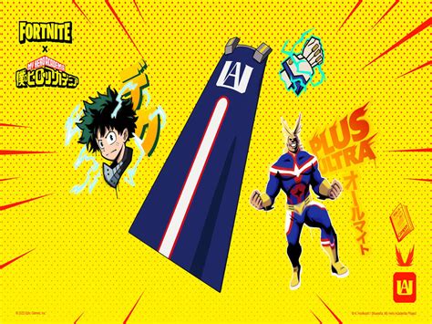 Fortnite X My Hero Academia Collaboration Skins Emoticons And More