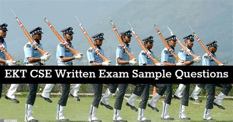 EKT CSE Written Exam Sample Questions