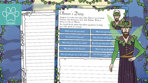 Teacher S Pet A Midsummer Night S Dream Oberon S Diary