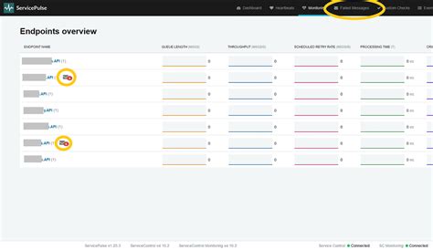 servicepulse shows ghost failed messages servicecontrol discussion