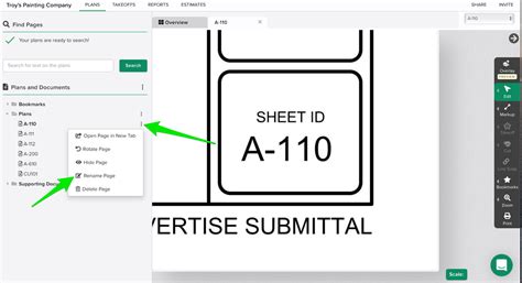 Automatic Plan Hyperlinking