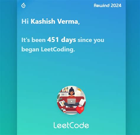 Kashish Verma On Linkedin Leetcoderewind2024 Codingjourney