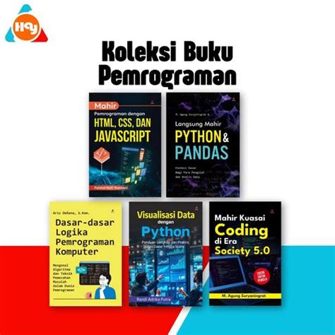 Promo Buku Pemrograman Mahir Kuasai Codingvisualisasi Datalogika