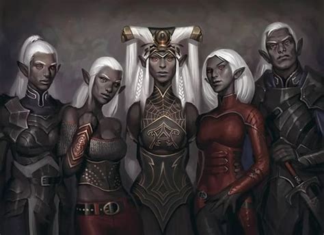 The Evil Drow Of The Underdark Cousins To The Surface Elves Dark