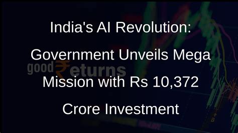 India AI Mission Approved Government Allocates Rs Crore To Boost Artificial Intelligence
