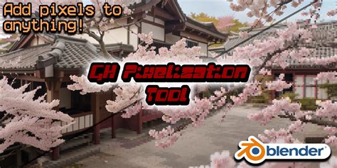 Gh Pixelizer V 1 2 5 Blender Pixelization Tool Blender Market