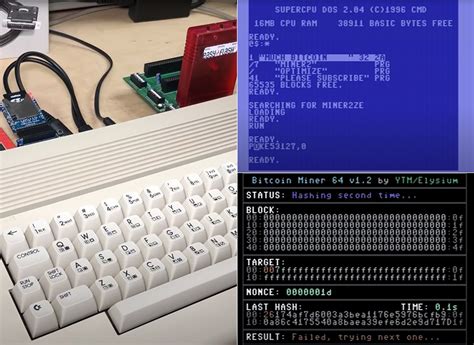 You Could Either Use An ASIC Machine GPU Or A Commodore 64 To Mine Bitcoin TechEBlog