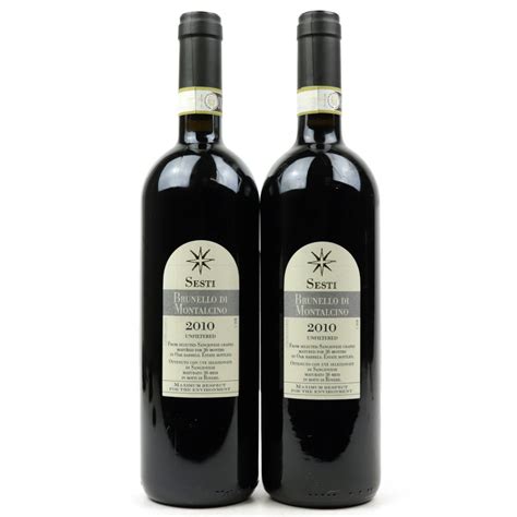 Sesti 2010 Brunello Di Montalcino 2x75cl Wine Auctioneer
