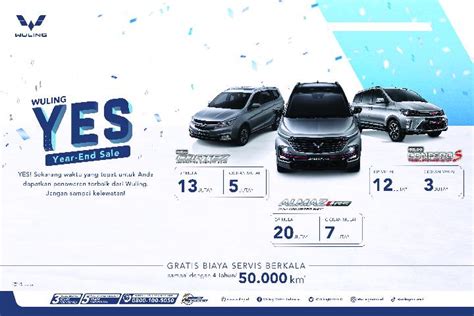 Jelang Akhir Tahun Wuling Gelar Promo Year End Sale Tempo Co