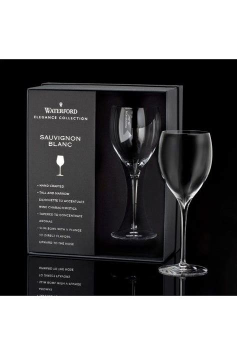 Elegance Sauvignon Blanc Wine Glass Pair Waterford