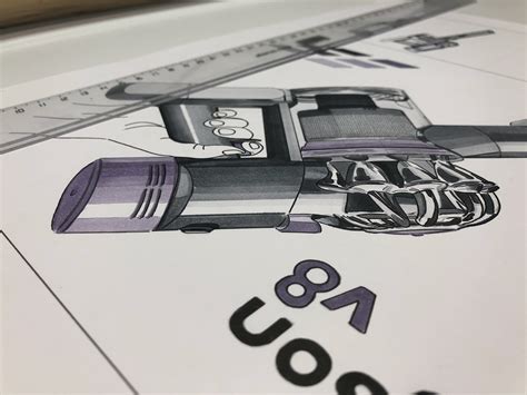 Dyson Product Marker Rendering On Behance