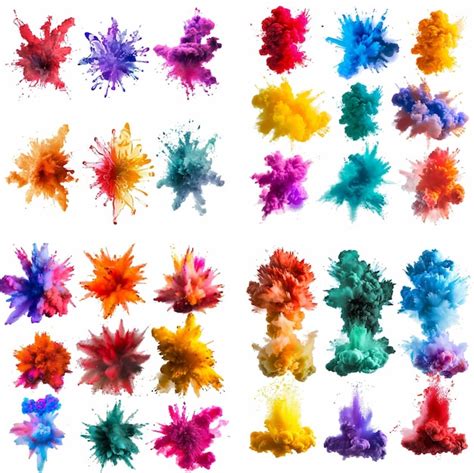 Dye Explosion Vectors And Illustrations For Free Download