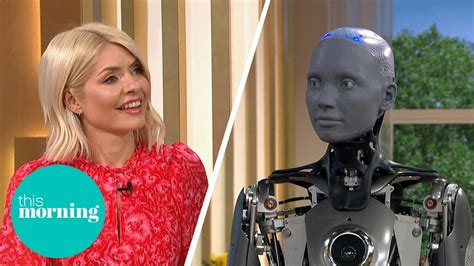 Meet Ameca The Worlds Most Advanced Robot This Morning Youtube