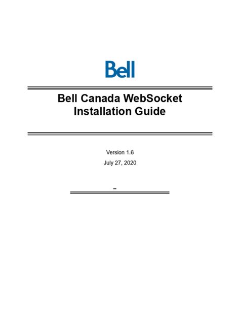 Websocket Installation Guide V16 Pdf Microsoft Windows Software Engineering